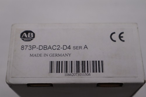 NEW ALLEN BRADLEY 873P-DBAC2-D4 SER A ULTRASONIC PROXIMITY SENSOR STOCK ...