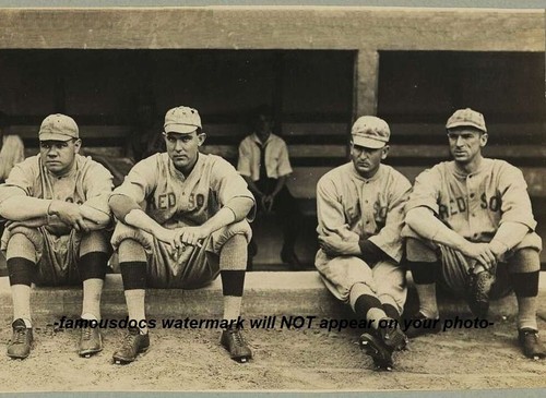 1915 Rare Babe Ruth PHOTO Boston Red Sox World Series Champs . | eBay