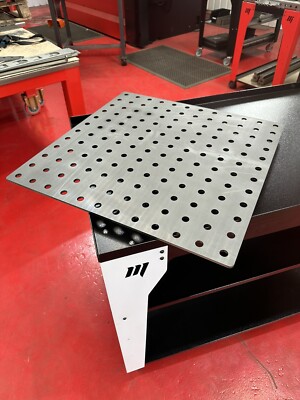 WELDING JIG TABLE 1000mm x 600mm Mig Tig Fabrication Bench Top 16mm ...