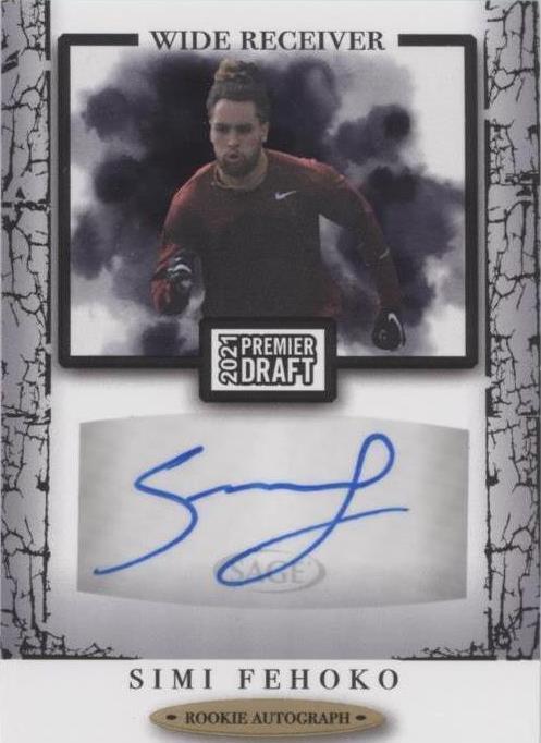 2021 Sage Premier Draft - Autographs Simi Fehoko #A150 (AU, RC) online ...