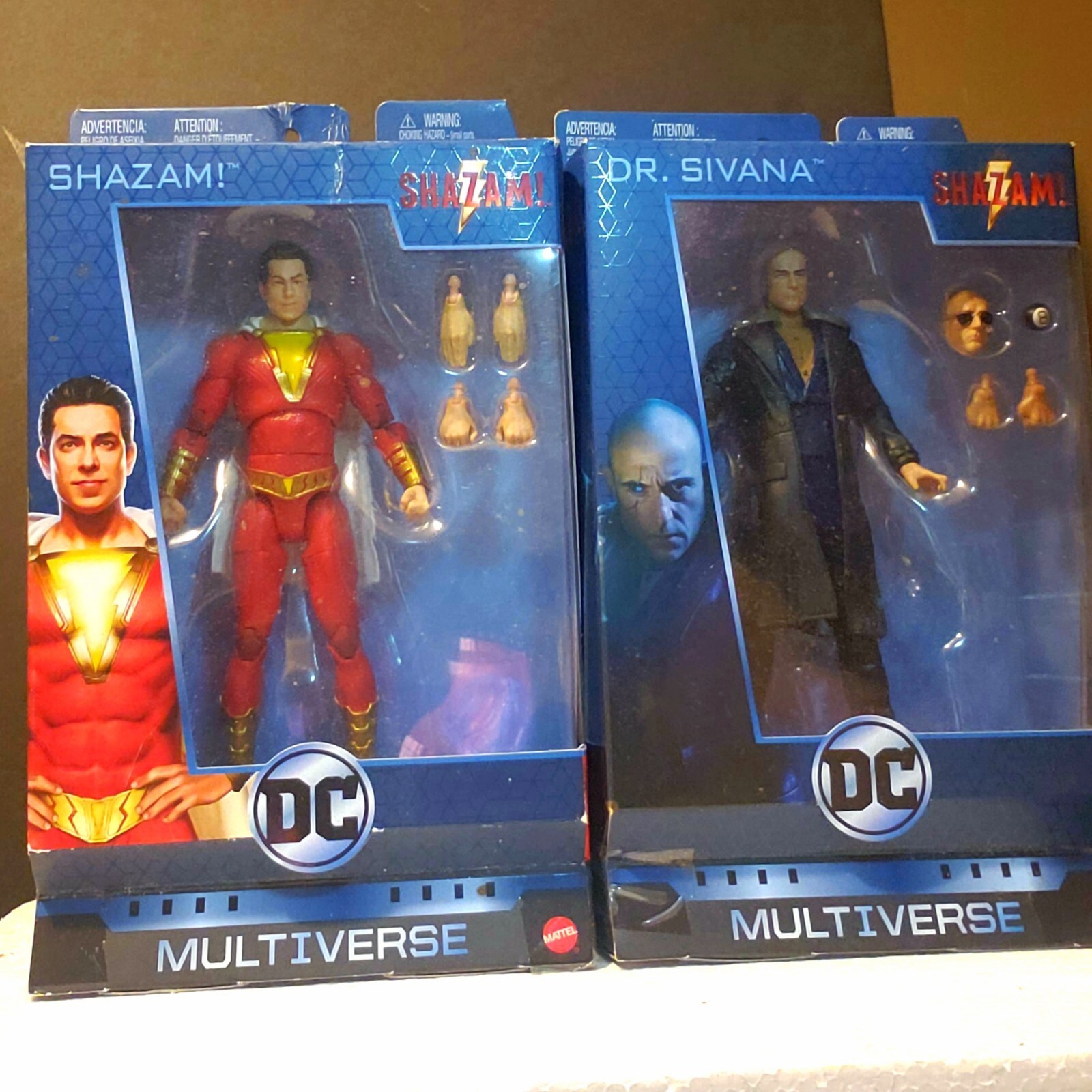 Mattel DC Comics Multiverse Shazam 6 1/2" Tall Dr. Sivana DC Universe ...