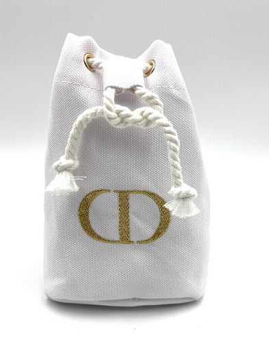 New! Christian Dior Cosmetic Makeup Bag Drawstring Pouch Clutch ~ Small ...