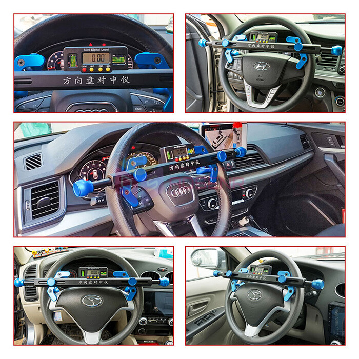 Electronic Adjustable Car Steering Wheel Level Alignment Tool Wheel ...