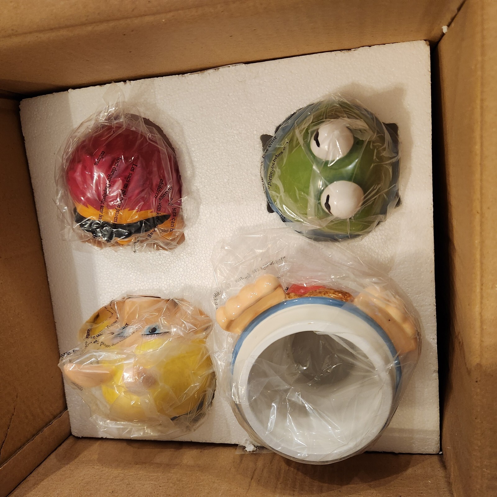 Disney Muppets Peek-a-Boo Canister Set of 4 by Jim Henson Company NEW ...