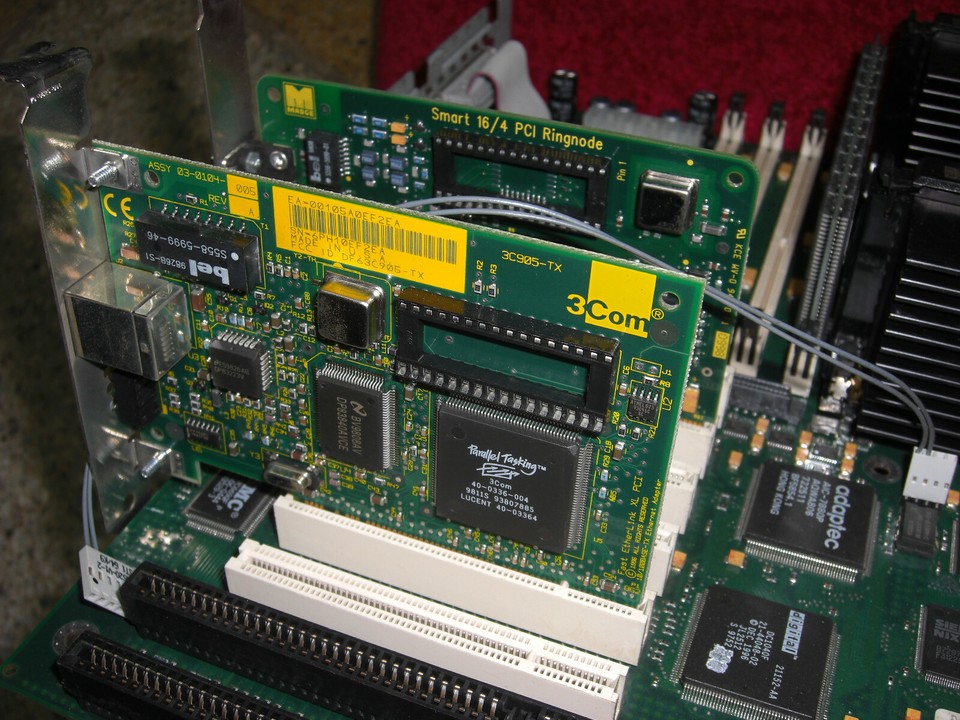 INTEL Dual Processor Mainbord 2x Pentium II PCI ISA Slot Vintage Retro ...