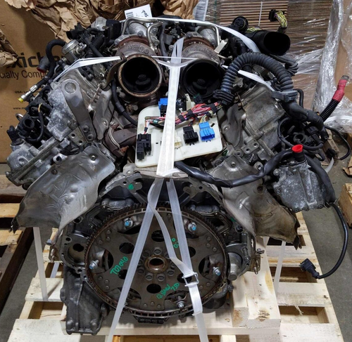 2012 Bmw 750li Series 4.4l Engine Assembly Turbo 93k Motor Rwd N63B44A ...