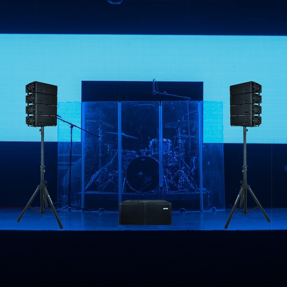 PRORECK CONCERT SET DJ Line Array System PA Speaker 6000W Stereo Combo ...