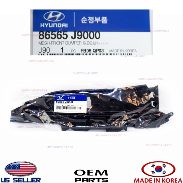 Genuine Hyundai Mesh-front Bumper Side LH 86565J9000 OEM for sale ...
