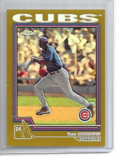2004 Topps Chrome - Tom Goodwin #289 Gold Refractor for sale online | eBay