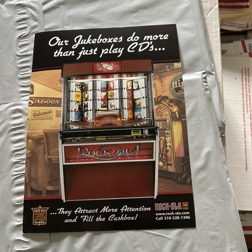 original 2002 Model 8000 ROCK-OLA JUKEBOX DO MORE antique apparatus ...