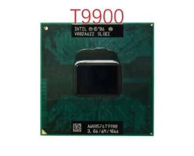 Intel Core 2 Duo T9900 SLGEE 3.06 GHz 6MB 1066MHz Dual-Core Laptop CPU ...