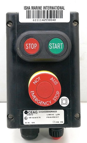 Ceag GHG6351101R0108 Engine Protection Switch Explosion Surge ...