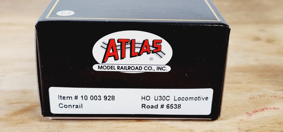 CONRAIL RR GE U30C diesel locomotive 6538 Atlas 10003928 HO LokSound ...