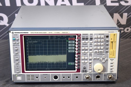 Rohde and Schwarz FSEA30 /B12/B15/B4/B5/B7/B9 Spectrum Analyzer 20 Hz ...