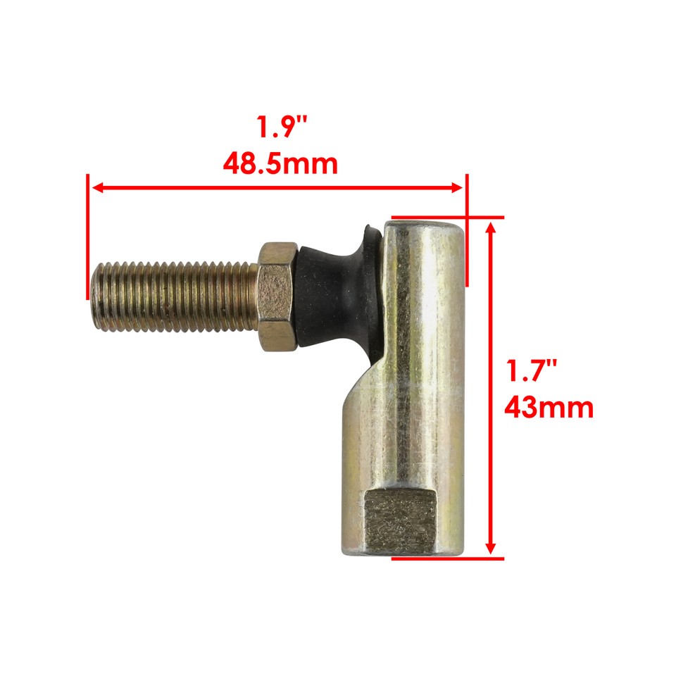 2 Pack Tie Rod Ends for Cub Cadet 1212 1600 1800 Lt Ltx Lgt LGTX GTX Gt ...
