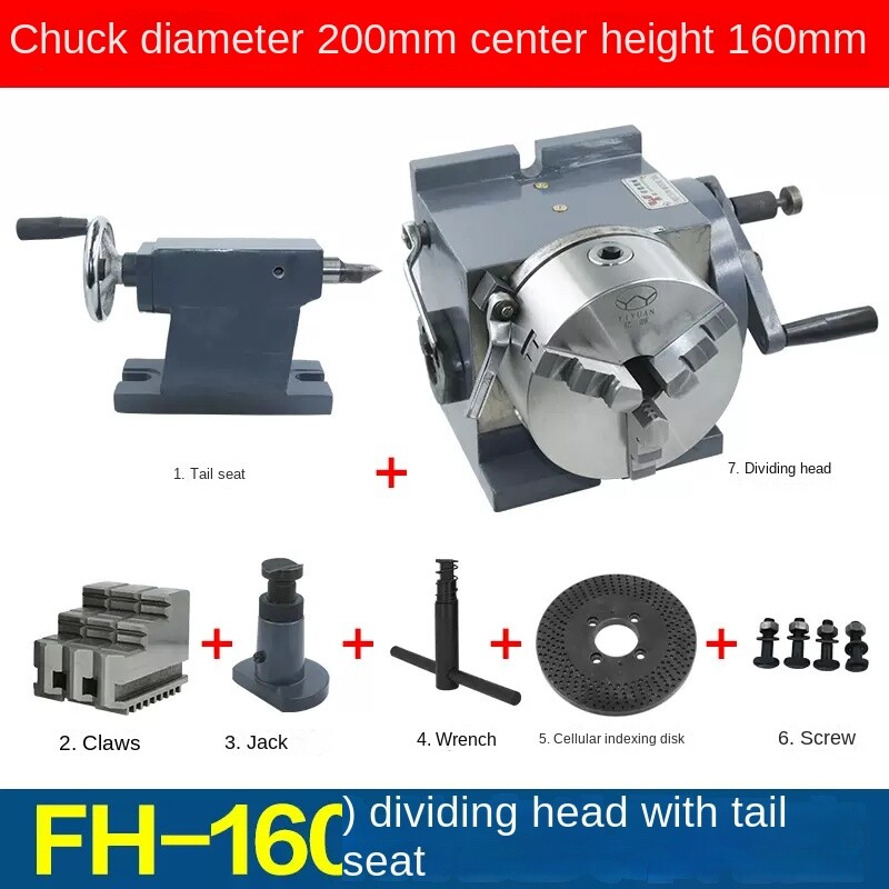 Universal Indexing Head Simple Vertical and Horizontal Manual Indexer ...