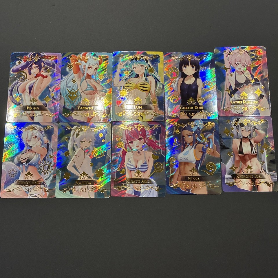 Goddess Story / Blue Archive / 51 Karten Anime Waifu / SR UR SSR Cards ...