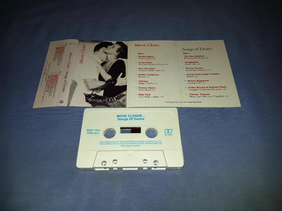 V/A MOVE CLOSER - SONGS OF DESIRE CASSETTE TAPE ALBUM | eBay UK