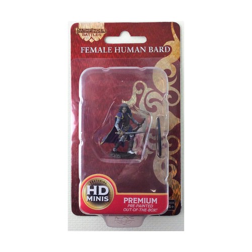 WizKids Pathfinder Mini Human Bard Female (2021 Ed) Pack New ...