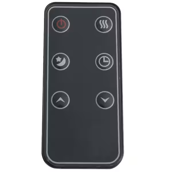 1500-Watt Black Electric Quartz Infrared Heater with Remote Control ...