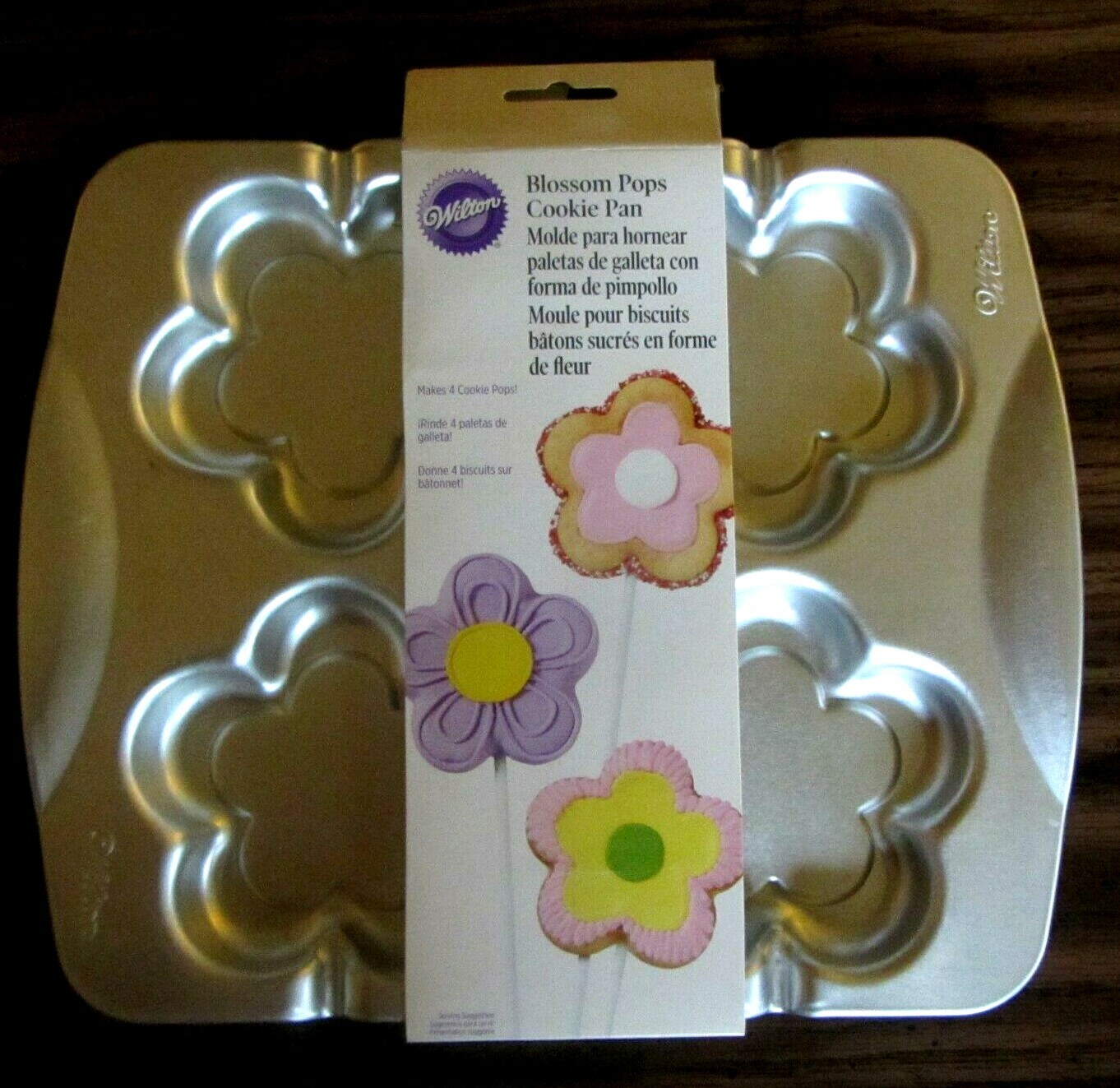 WILTON BLOSSOM POPS COOKIE PAN--BRAND NEW! | eBay