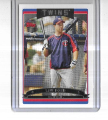 2006 Topps #334 Lew Ford Minnesota Twins | eBay