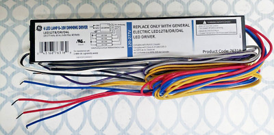 GE LED DRIVER 76318 LED12T8/DR/D4L 48W 120-277V Electronic Dimmable | eBay