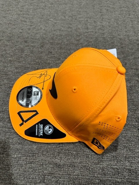 Formula One McLaren LANDO NORRIS Signed Autographed F1 Cap Hat Genuine ...