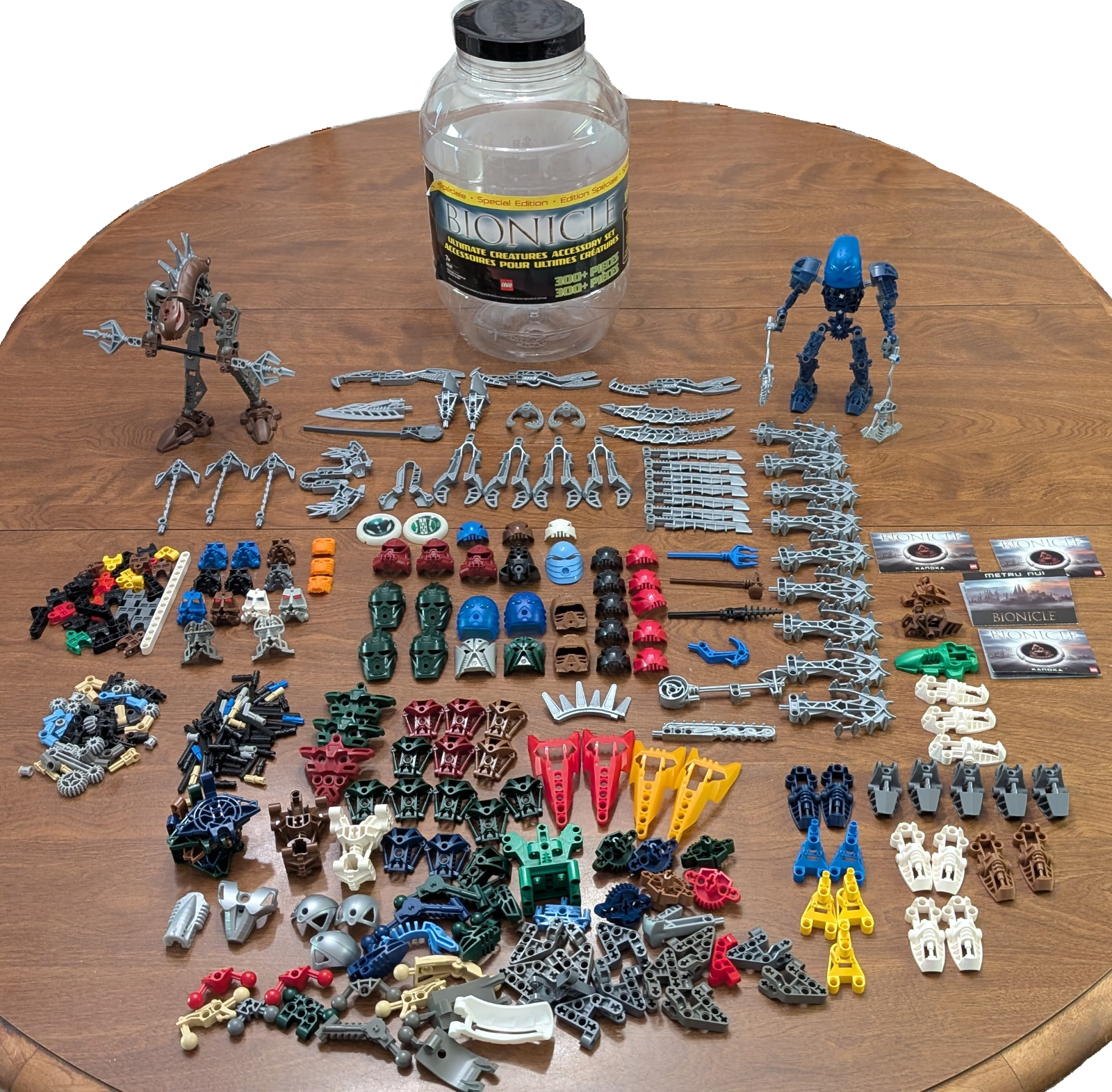 LEGO Bionicle Bulk Lot of Mixed ~334 Parts/Pieces 2.7Lbs Toa Metru ...