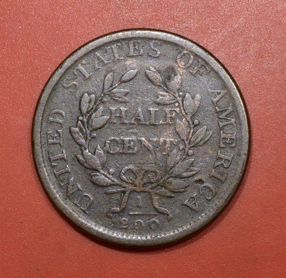 1807 Draped Bust Half Cent "VG" *Free S/H After 1st Item* | eBay