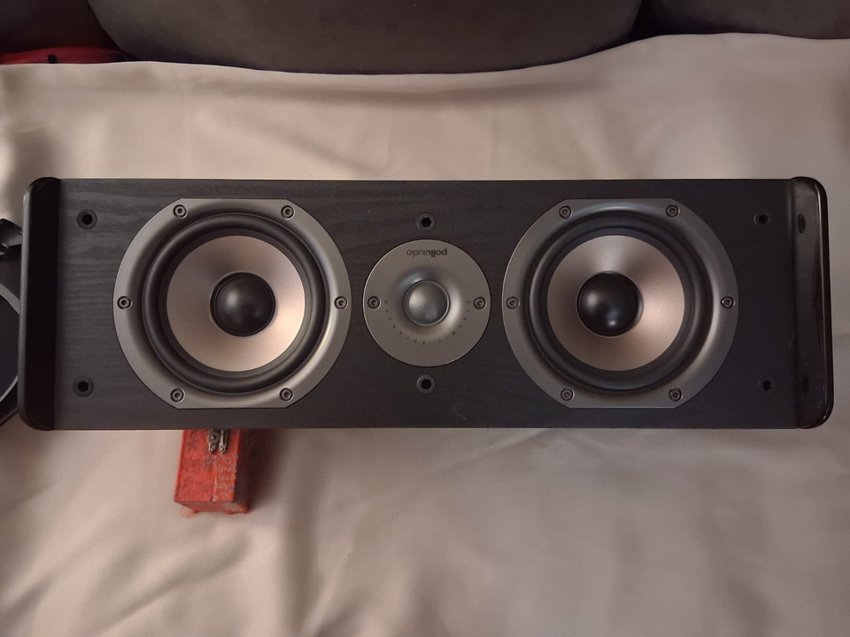 Polk Audio CS10 Black Center Channel Speaker, Very Good Condition | eBay
