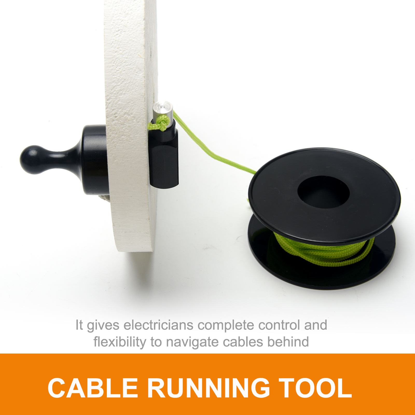 Magnetic Threader Nylon Office Cable Fishing Tool Fish Tape Wiremag ...