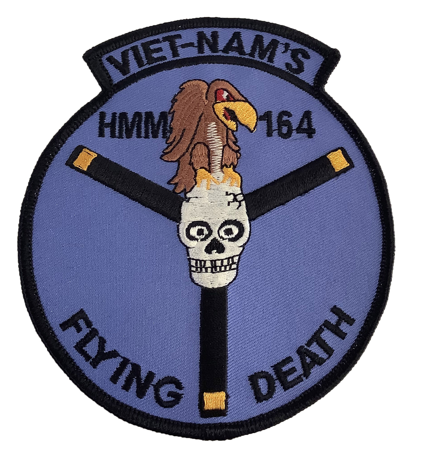 HMM-164 Viet Nam's Flying Death Patch – Sew on, 4.5" | eBay