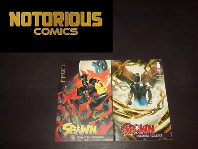 Spawn Unwanted Violence 1-2 Complete Comic Lot Set McFarlane Image ...