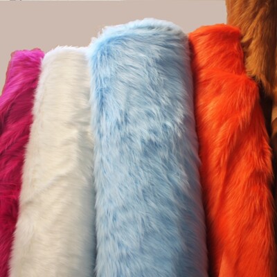 9cm Long Plush Fabric Faux Fur Fluffy Cloth Cosplay Clothes Jewelry ...