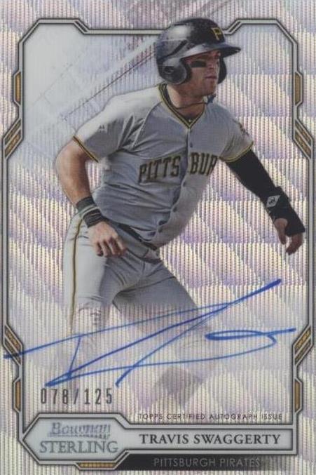 2019 Bowman Sterling - Prospect Autographs Travis Swaggerty #BSPA-TS ...