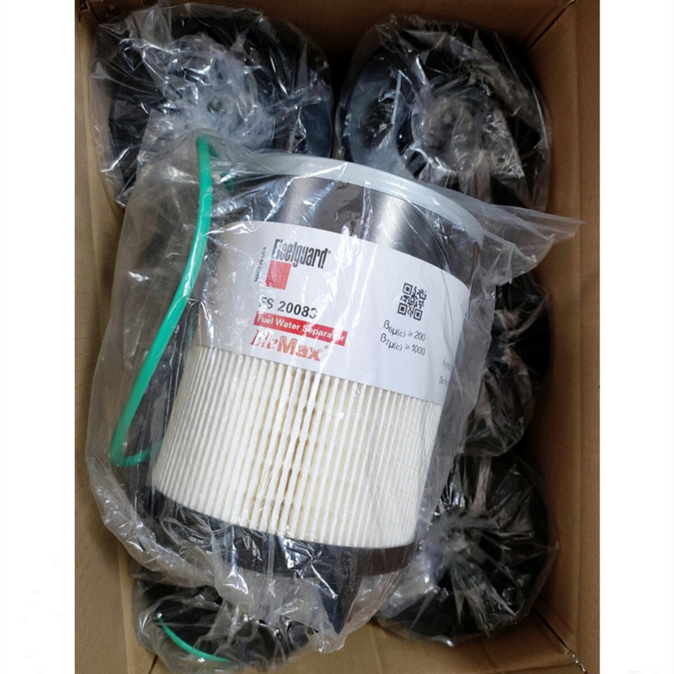 6X Fleetguard FS20083 Fuel Water Separator Filter for Cummins ISX DD13 ...