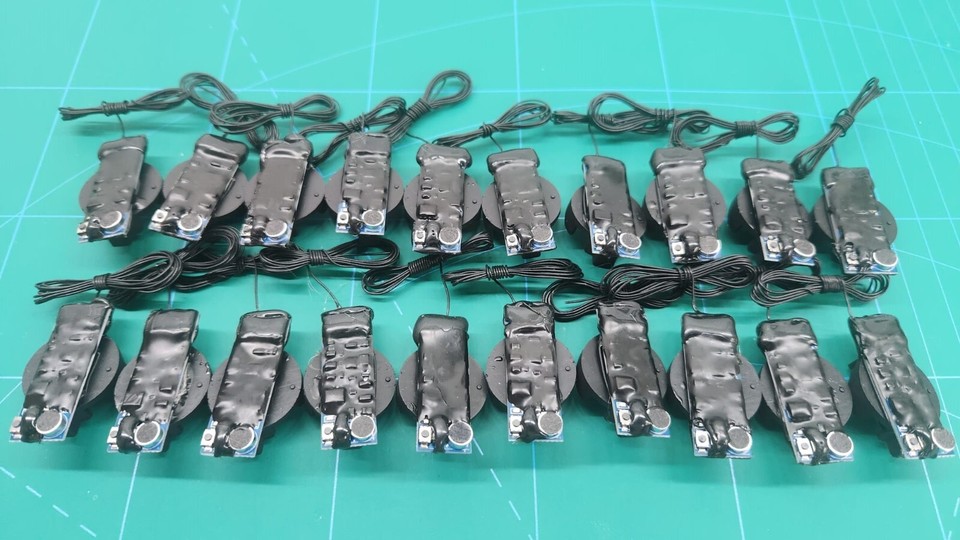 FM UHF Mini Spy Bug Audio Wireless Microphone Transmitter Listening ...