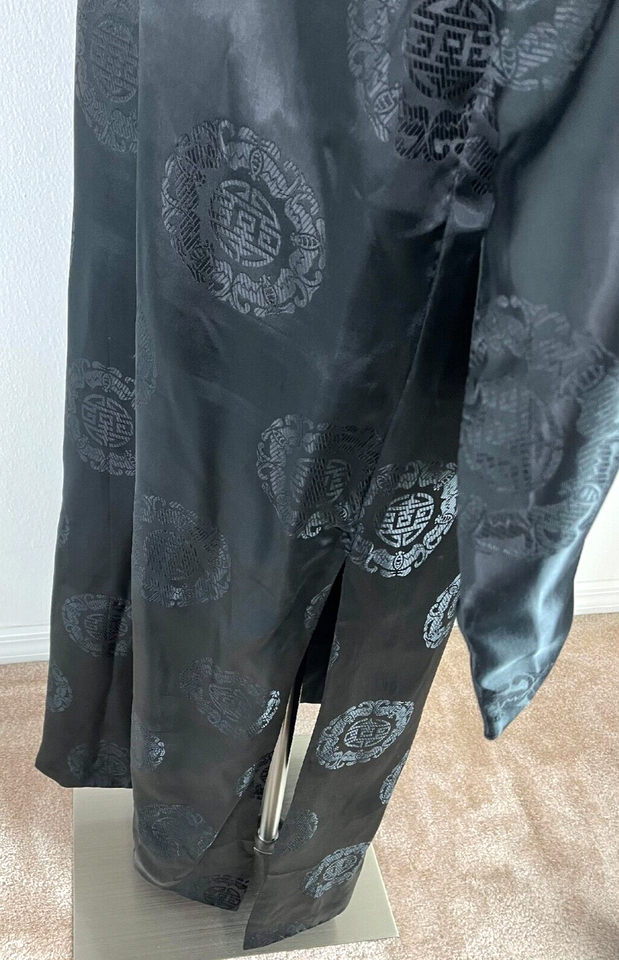 Heng Sheng Traditional Chinese New Year Pattern Black Changshan Long ...