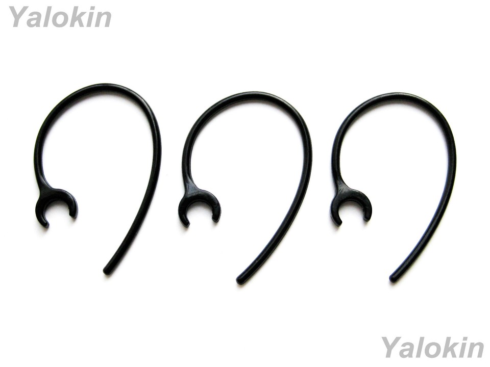 3 (B-S) Earhooks Earloops for Plantronics M90 and M95 Headset Devices ...