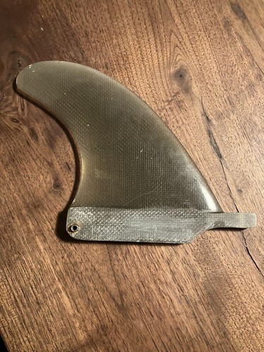 Future Fins Performance 4.5" Center Fin Gray Clear Used Longboard ...