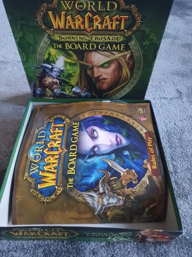 World of Warcraft Board Game + Expansions Fantasy Flight Game Complete ...