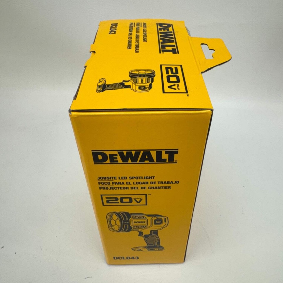 New Dewalt DCL043 LED 20V Light Spot Light Work Light MAX Tool LED | eBay