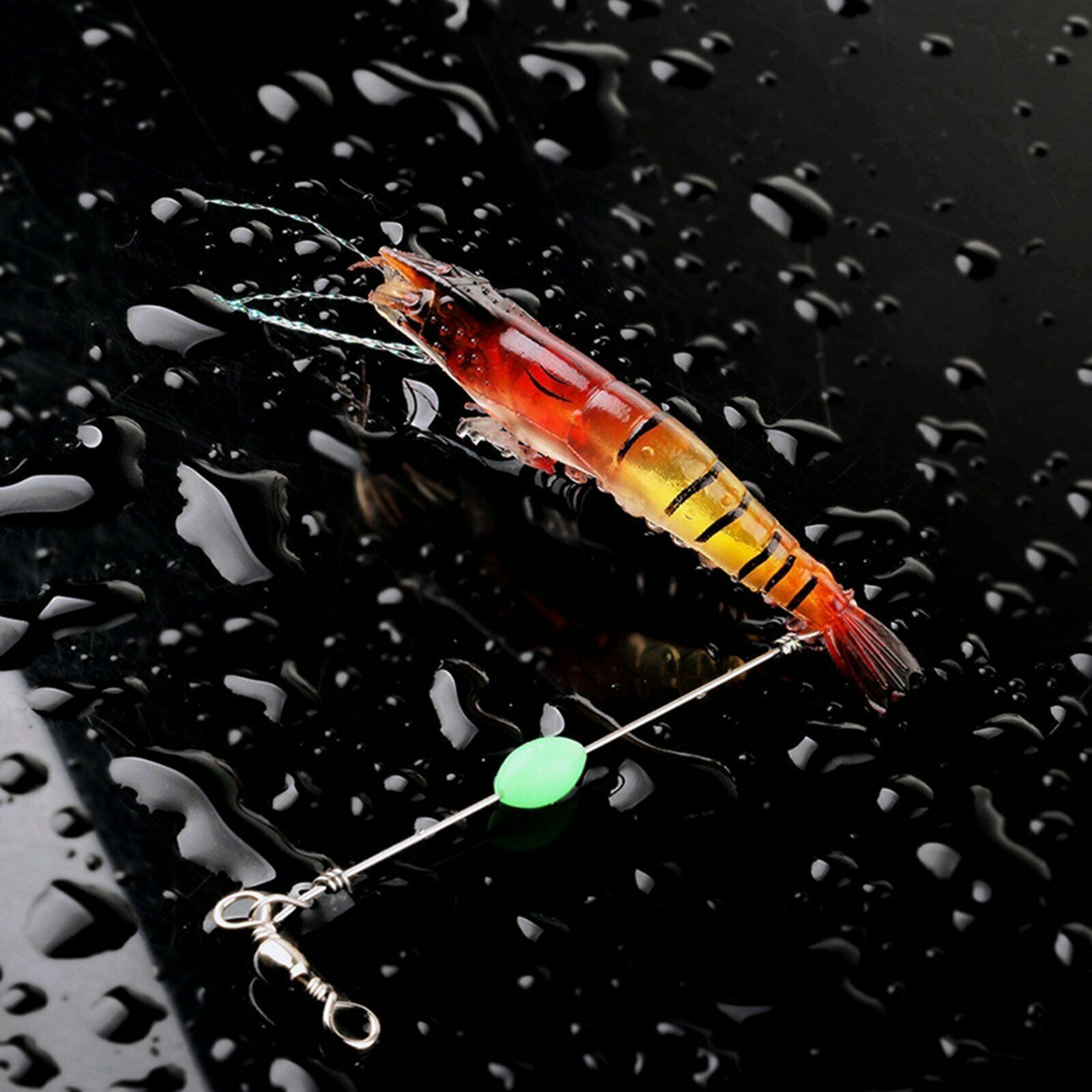 10 Soft Plastic Fishing Lures Tackle Prawn Shrimp Flathead Bream Cod ...