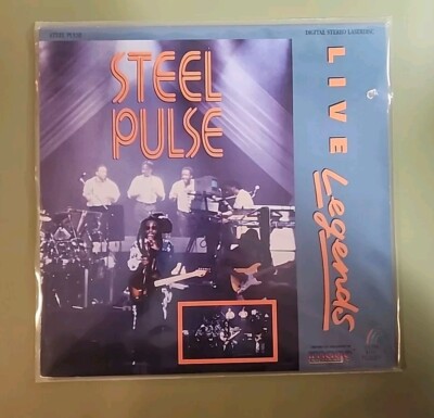 Steel Pulse - Live LEGENDS - MUSIC Laserdisc David HINDS - USA VERY ...