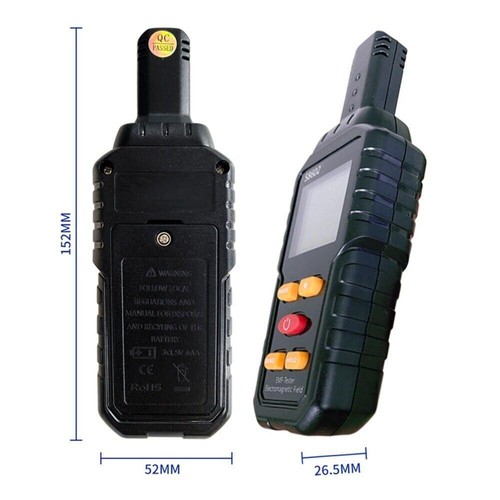Electromagnetic Radiation Detector Digital Electromagnetic Wave Tester ...