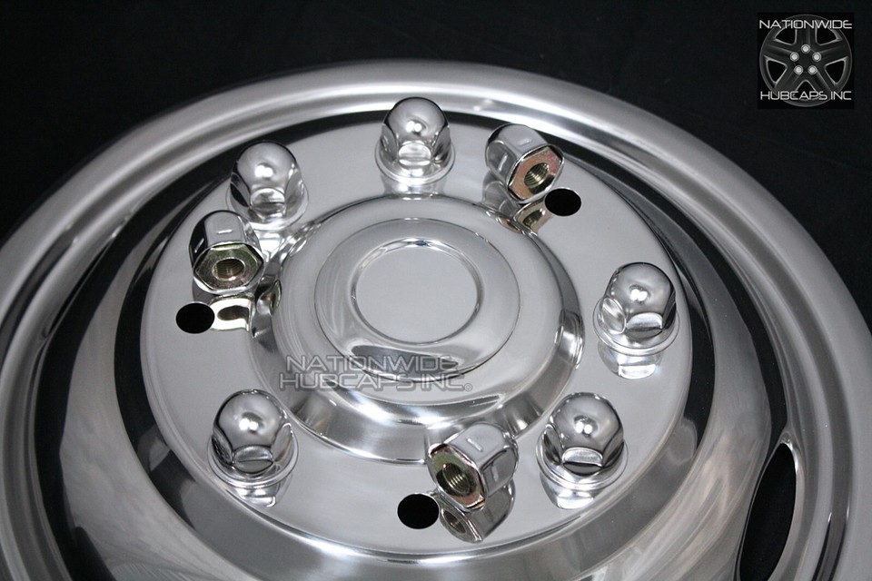 2005-2025 FORD F350 F450 SD 17" 8 Lug Dual Wheel Simulators Rim Covers ...