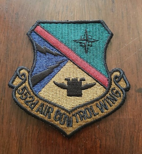 Vintage 552d Air Control Wing Subdued Sew-On BDU Patch ACW Air Force USAF | eBay