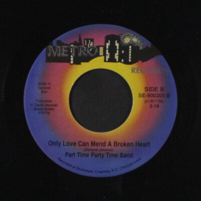 PART TIME PARTY TIME BAND: only love can mend a broken heart Metro ...