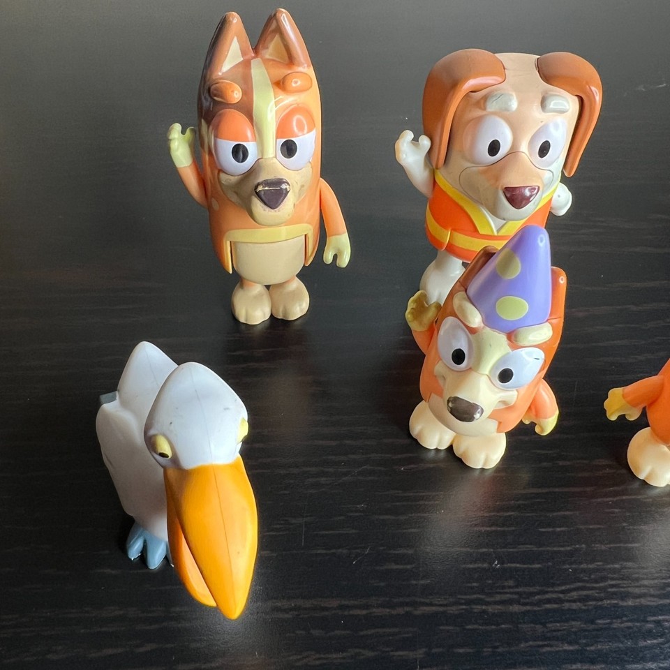 Bluey Friends Family Figures Mixed Bundle Lot Toys Bluey Bingo Jack ...